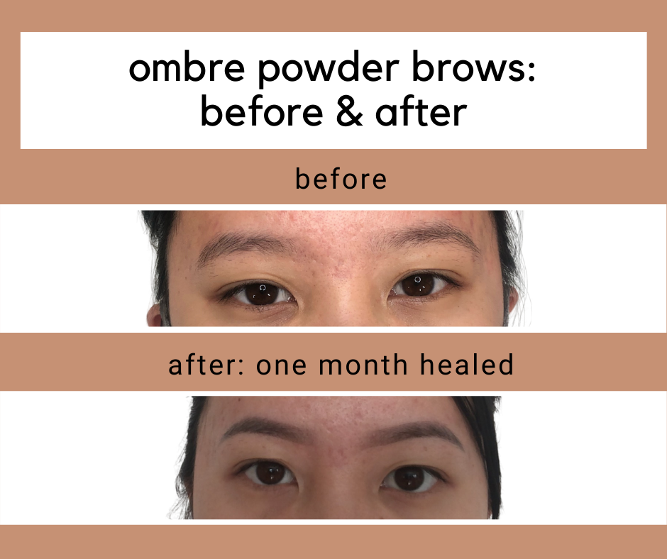 All You Need To Know About Getting Ombre Powder Eyebrows - Chasing Crystal